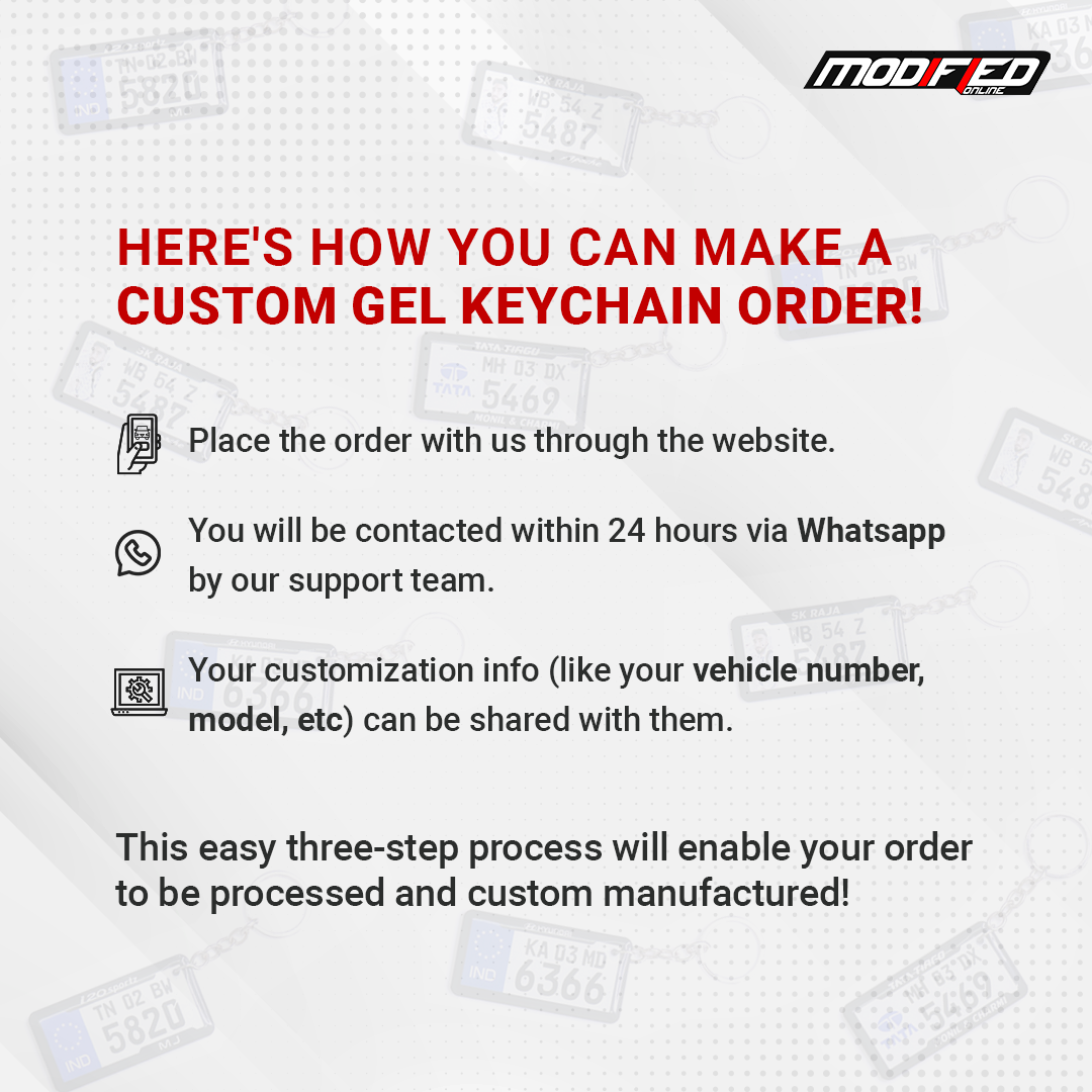 Himalayan Gel Keychain for Bikes | Modified Online Store